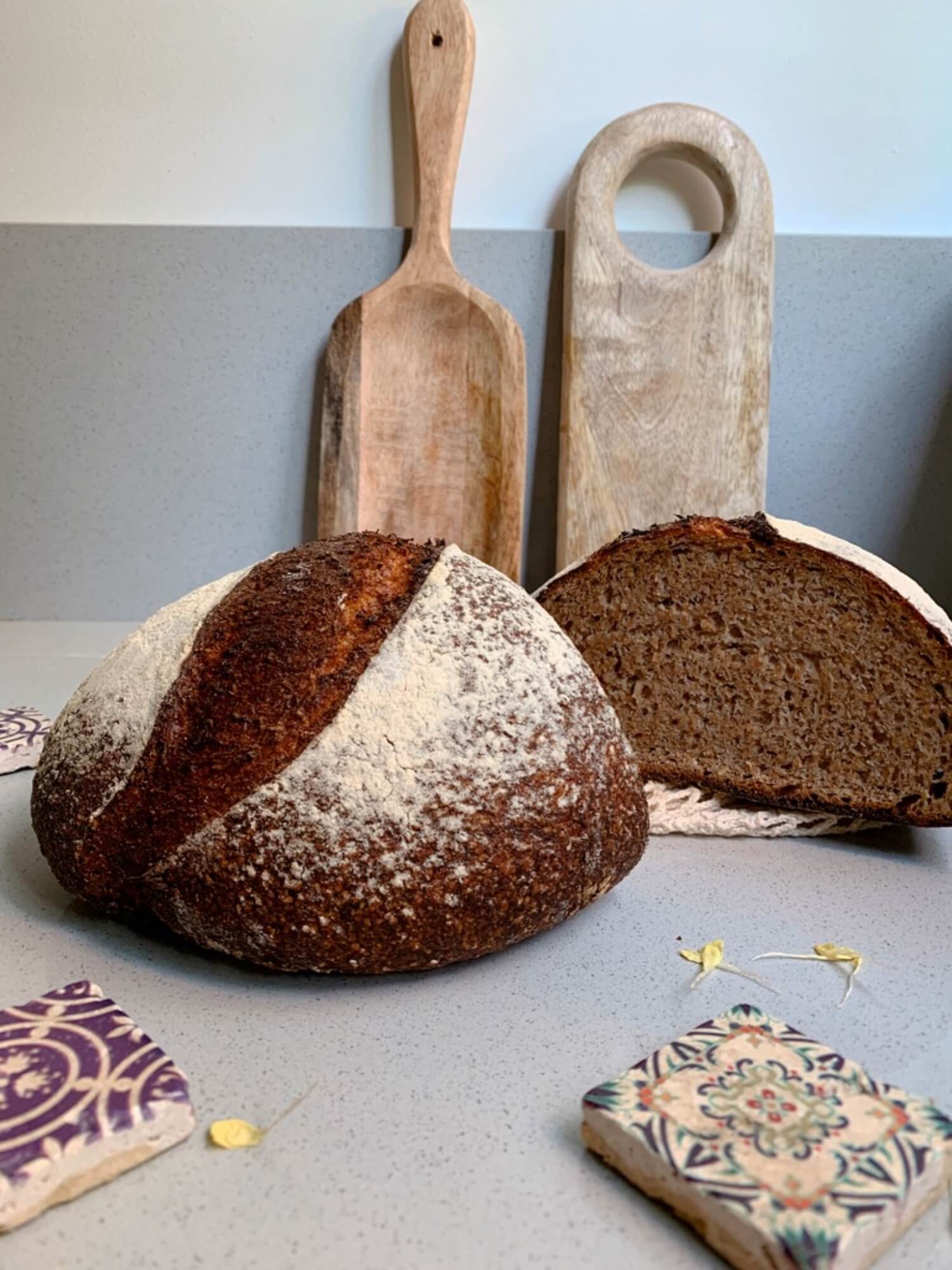 PAN 100% INTEGRAL DE MASA MADRE - Ramona Obrador