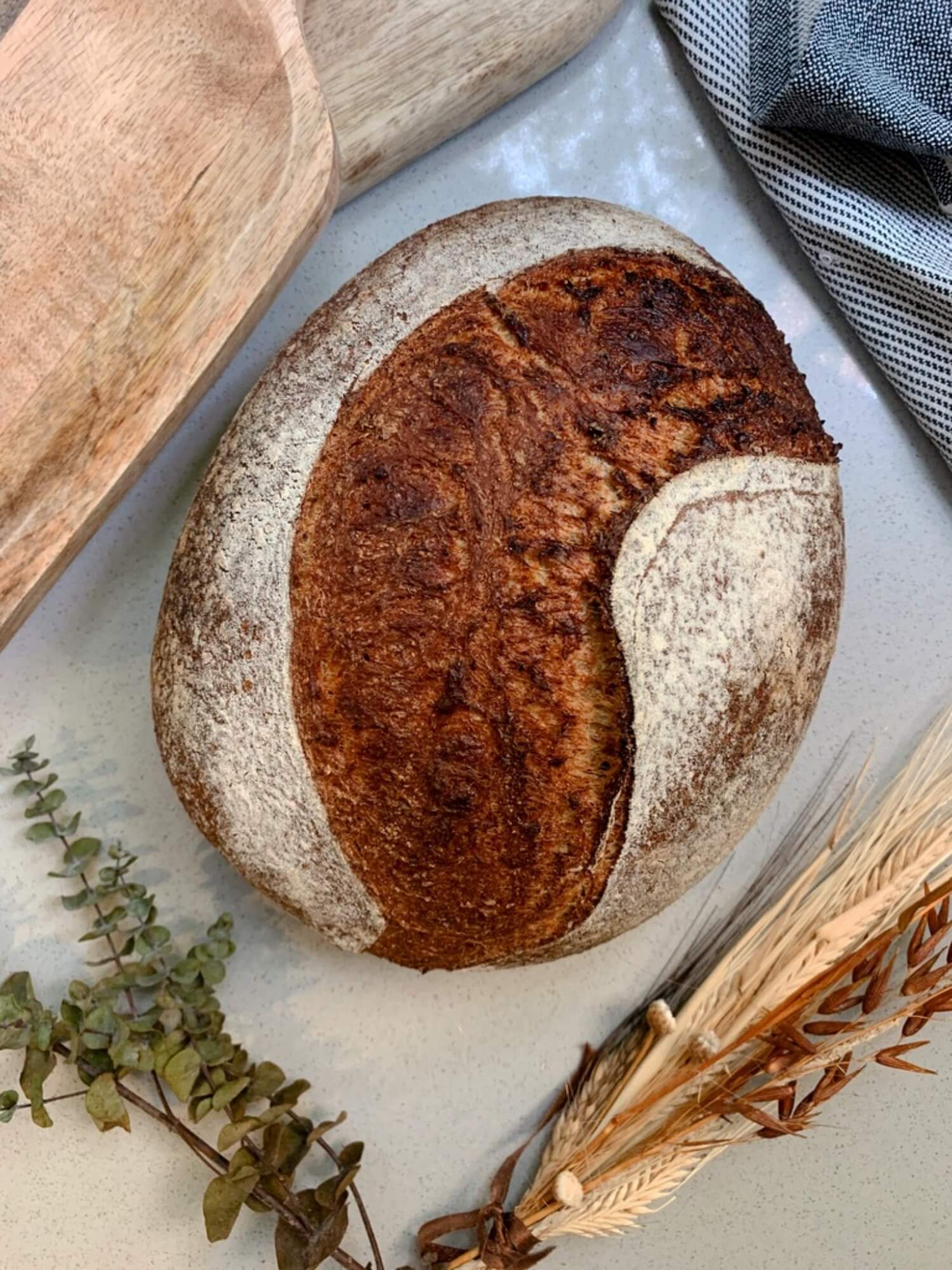 PAN 100% INTEGRAL DE MASA MADRE - Ramona Obrador