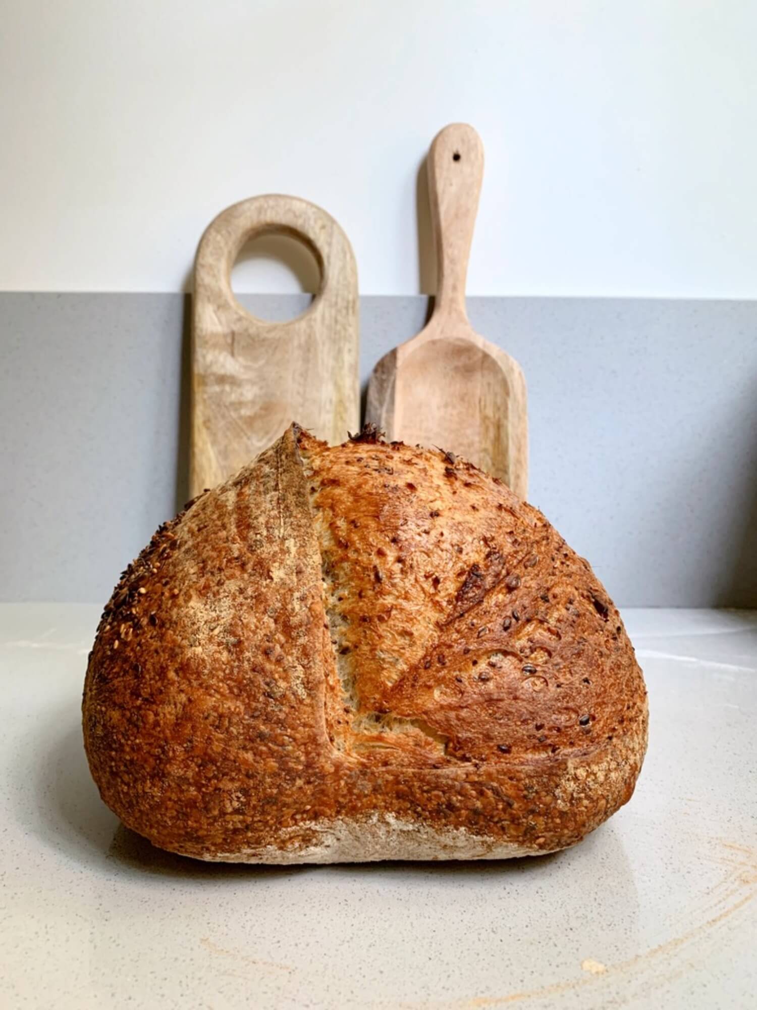 PAN DE CAMPAGNE CON SEMILLAS - Ramona Obrador