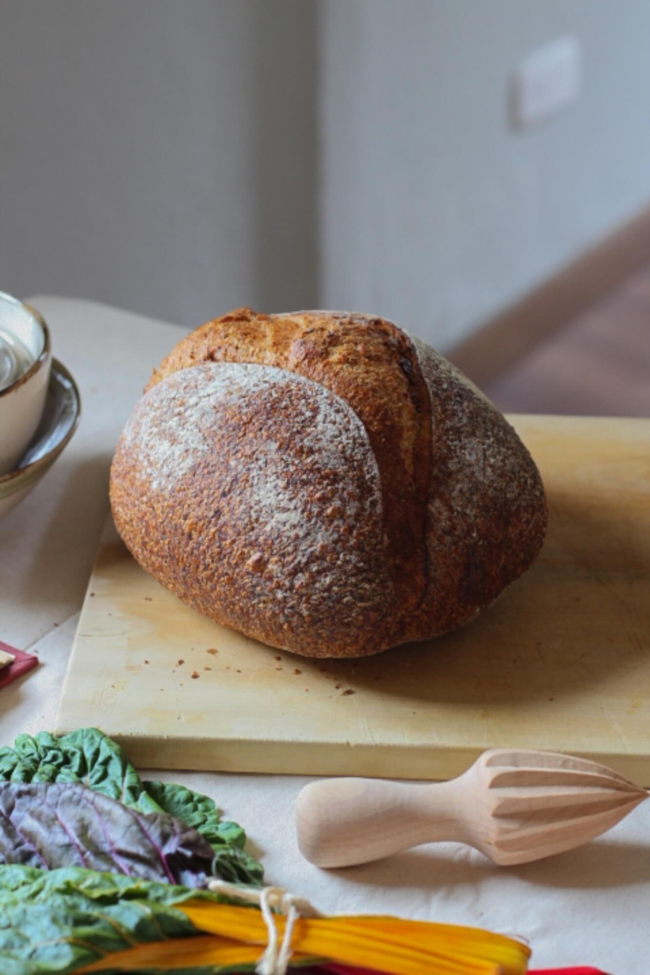 PAN 100% INTEGRAL DE MASA MADRE - Ramona Obrador