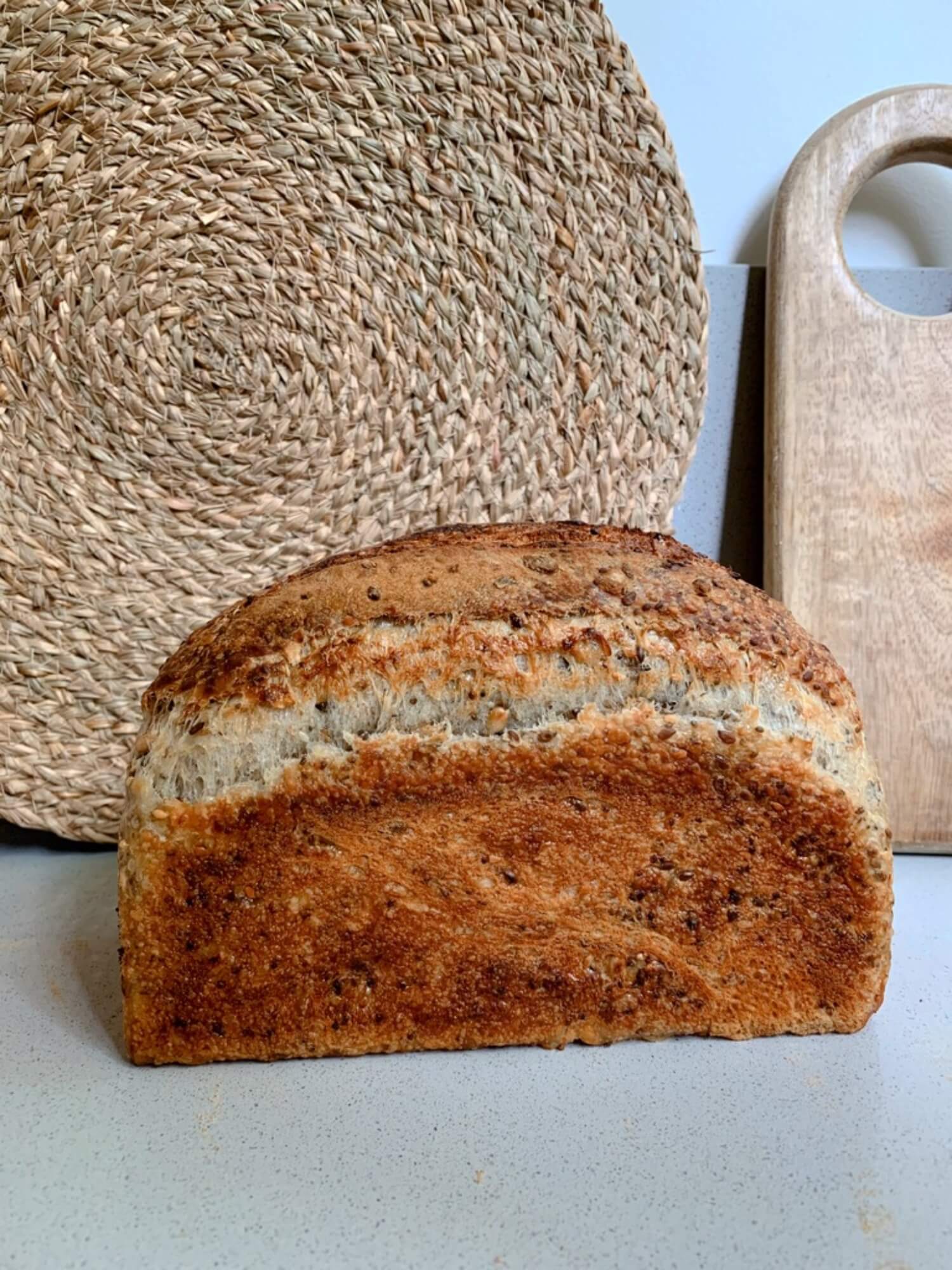 PAN DE CAMPAGNE CON SEMILLAS - Ramona Obrador