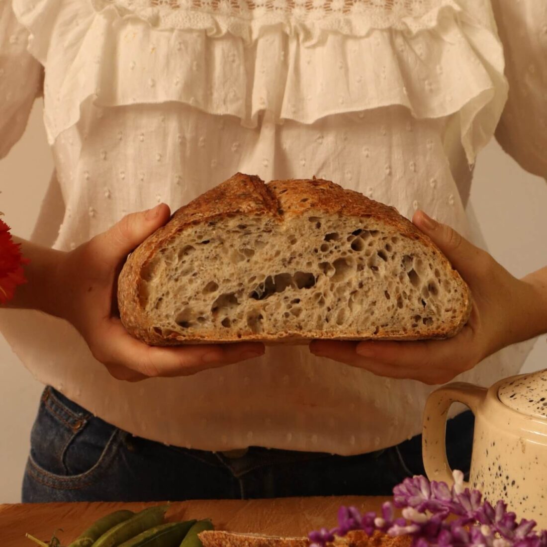 PAN 100% INTEGRAL CON SEMILLAS - Ramona Obrador